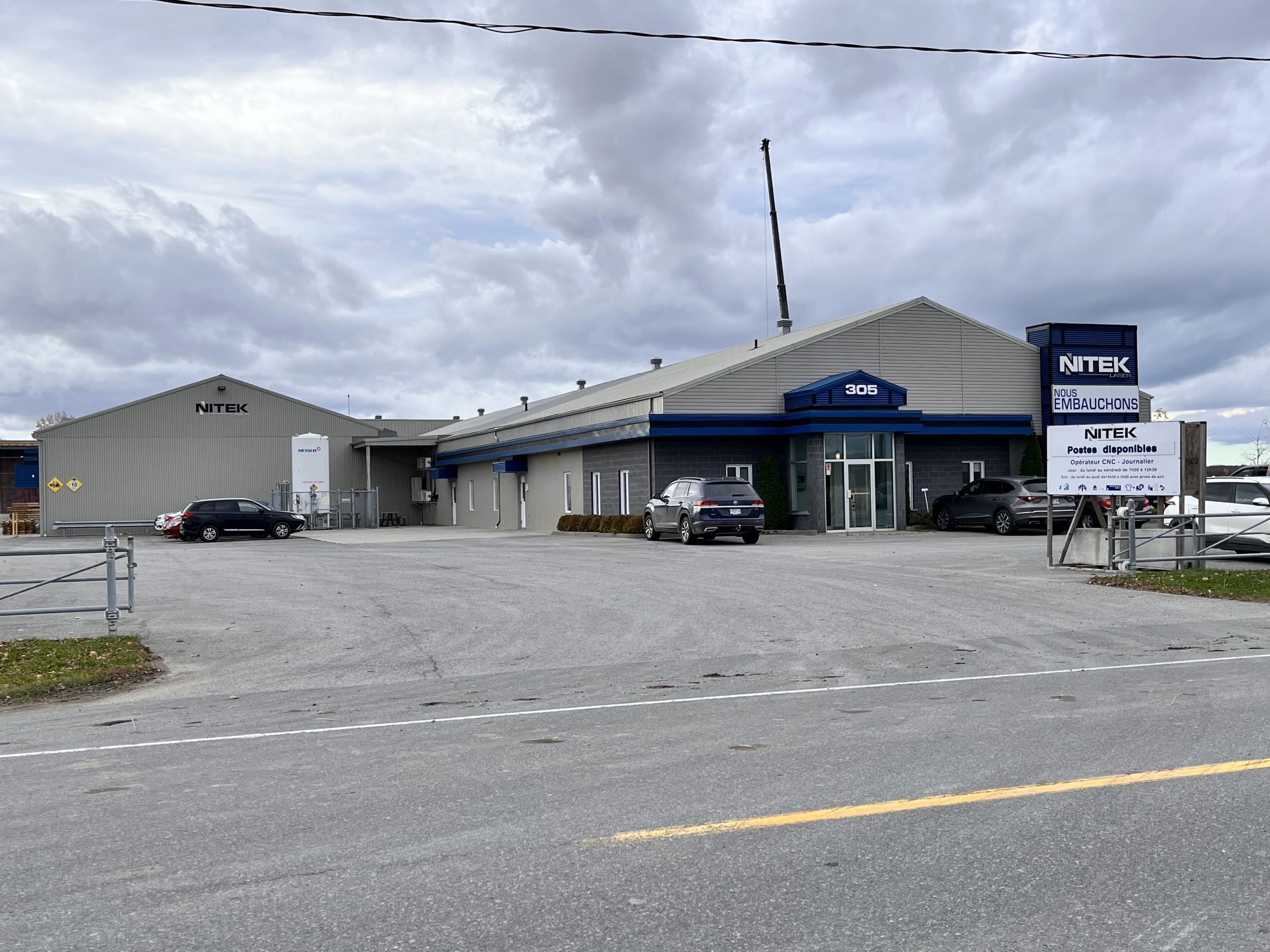 Nouvelle expansion et offensive de recrutement chez Nitek Laser - VIA 90.5